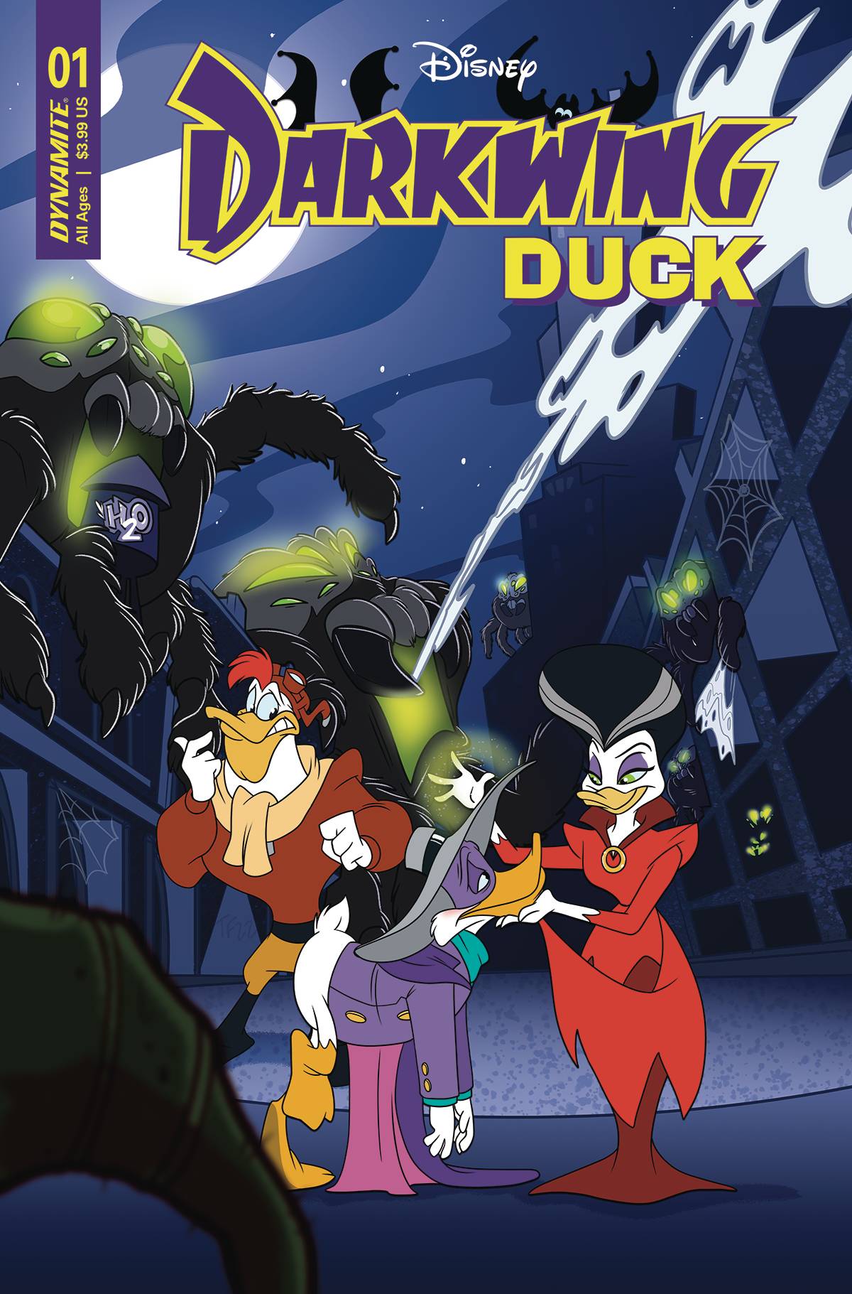Darkwing Duck #1 Comic Book - Cover D Forstner Variant – 3DRetro