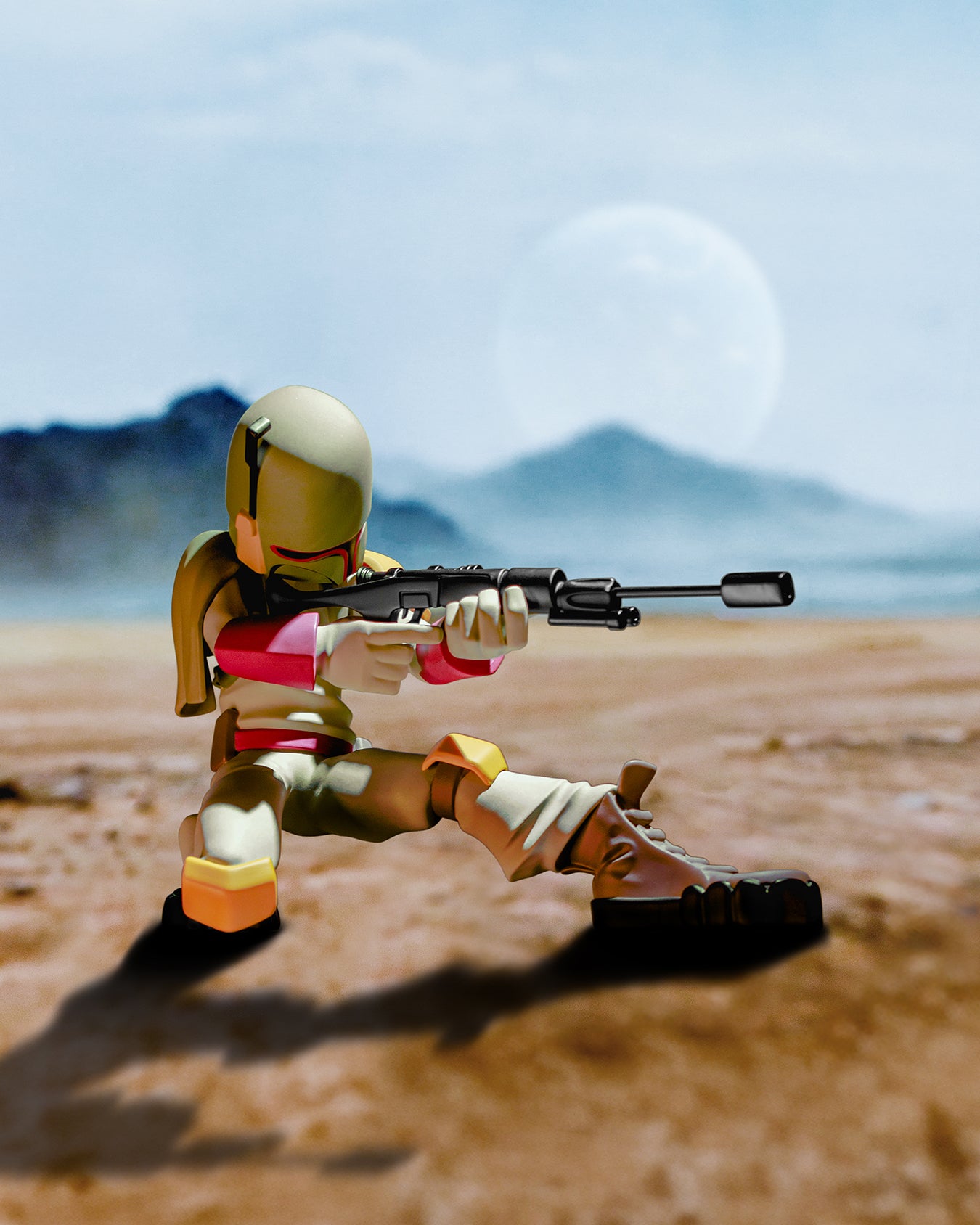 Rodrigo Roji Star Wars Boba Fett Vinyl Figure – 3DRetro