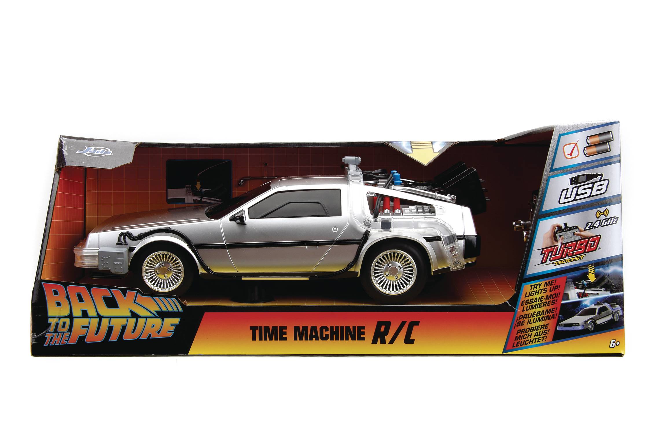 Jada Toys Back to the Future Time Machine R/C Car – 3DRetro