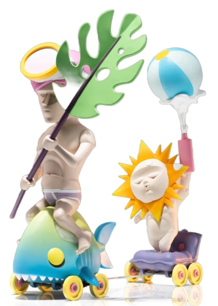 Coarse Better Days - Coral Haze Figure Set (Noop & Sun) – 3DRetro