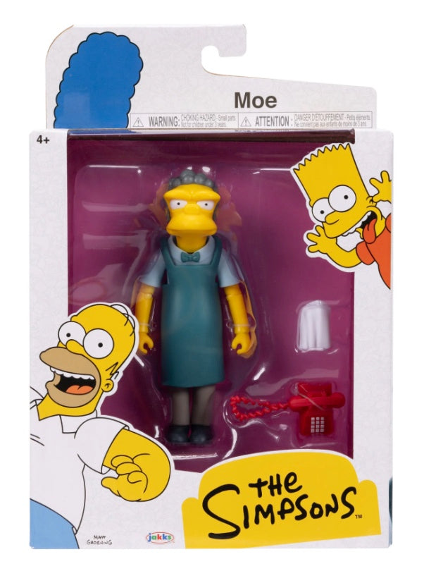Jakks Pacific The Simpsons 5 inch Action Figure - Moe – 3DRetro