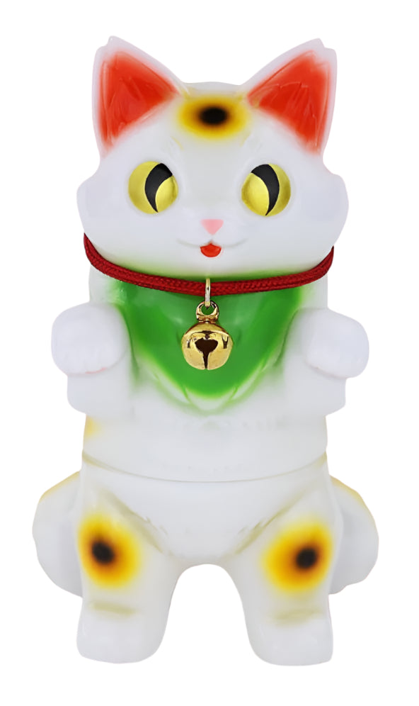 Konatsu Fluffy Negora Lucky Cat Sofubi – 3DRetro