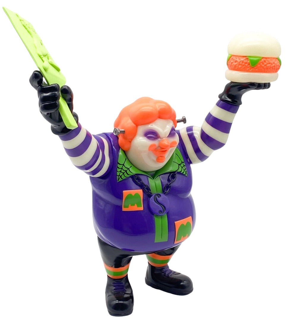 Blackbook Toys x Ron English Franken Evil MC Sofubi Figure (GID) – 3DRetro