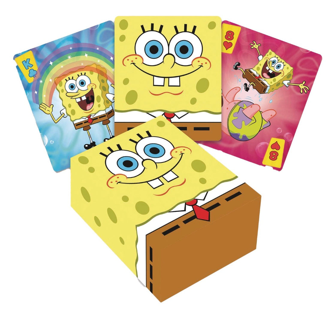 Spongebob Squarepants Premium Playing Cards – 3DRetro