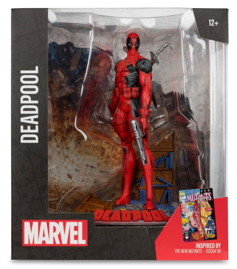McFarlane Toys Marvel New Mutants #98 Deadpool 1/10 Scale Figure – 3DRetro