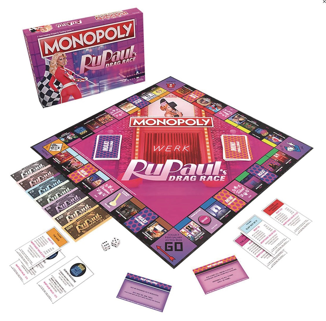 Monopoly RuPaul's Drag Race Board Game – 3DRetro