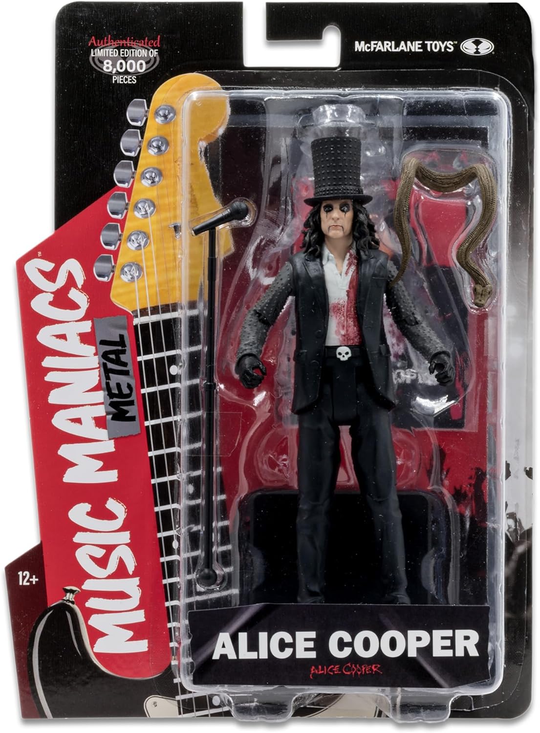 McFarlane Toys Music Maniacs - Alice Cooper Action Figure – 3DRetro