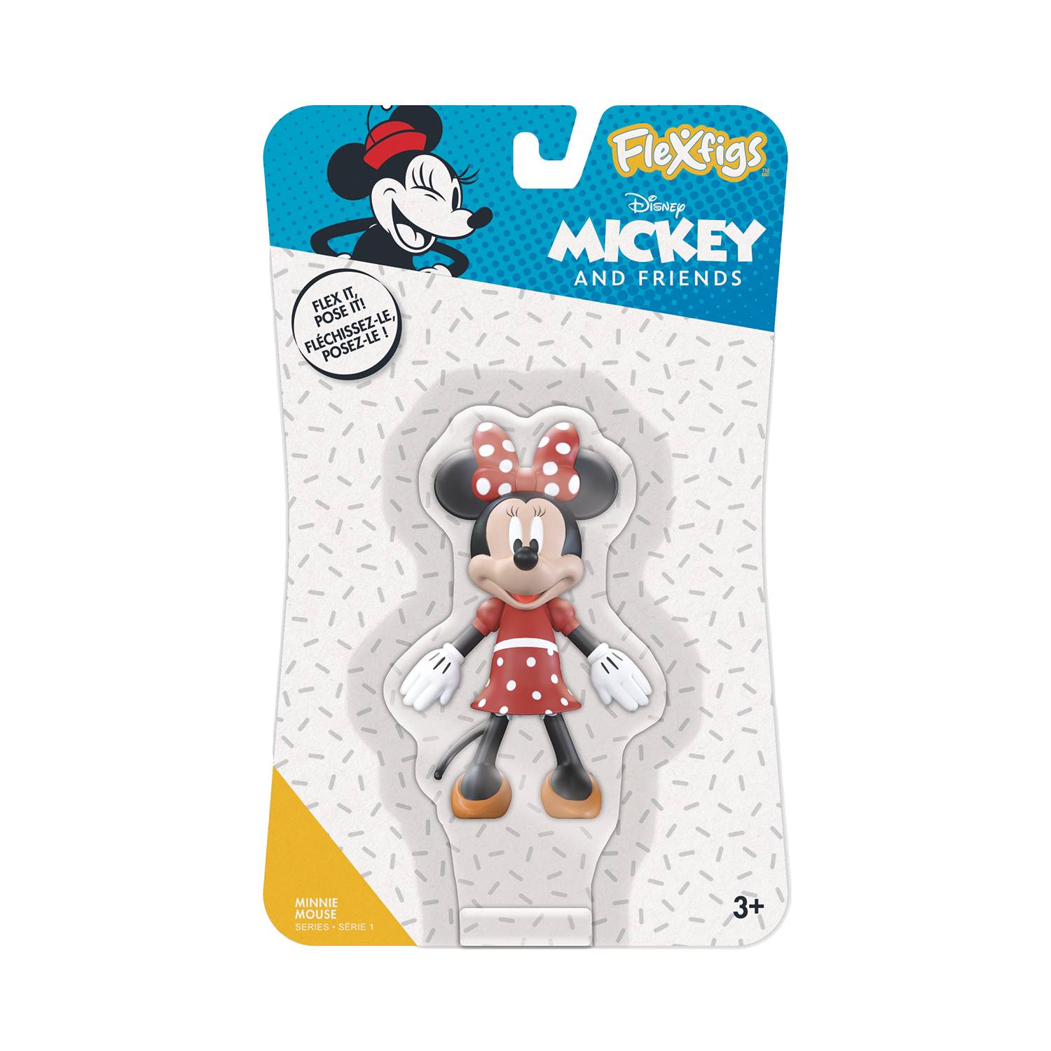 FlexFigs Mickey and Friends - Minnie Mouse – 3DRetro
