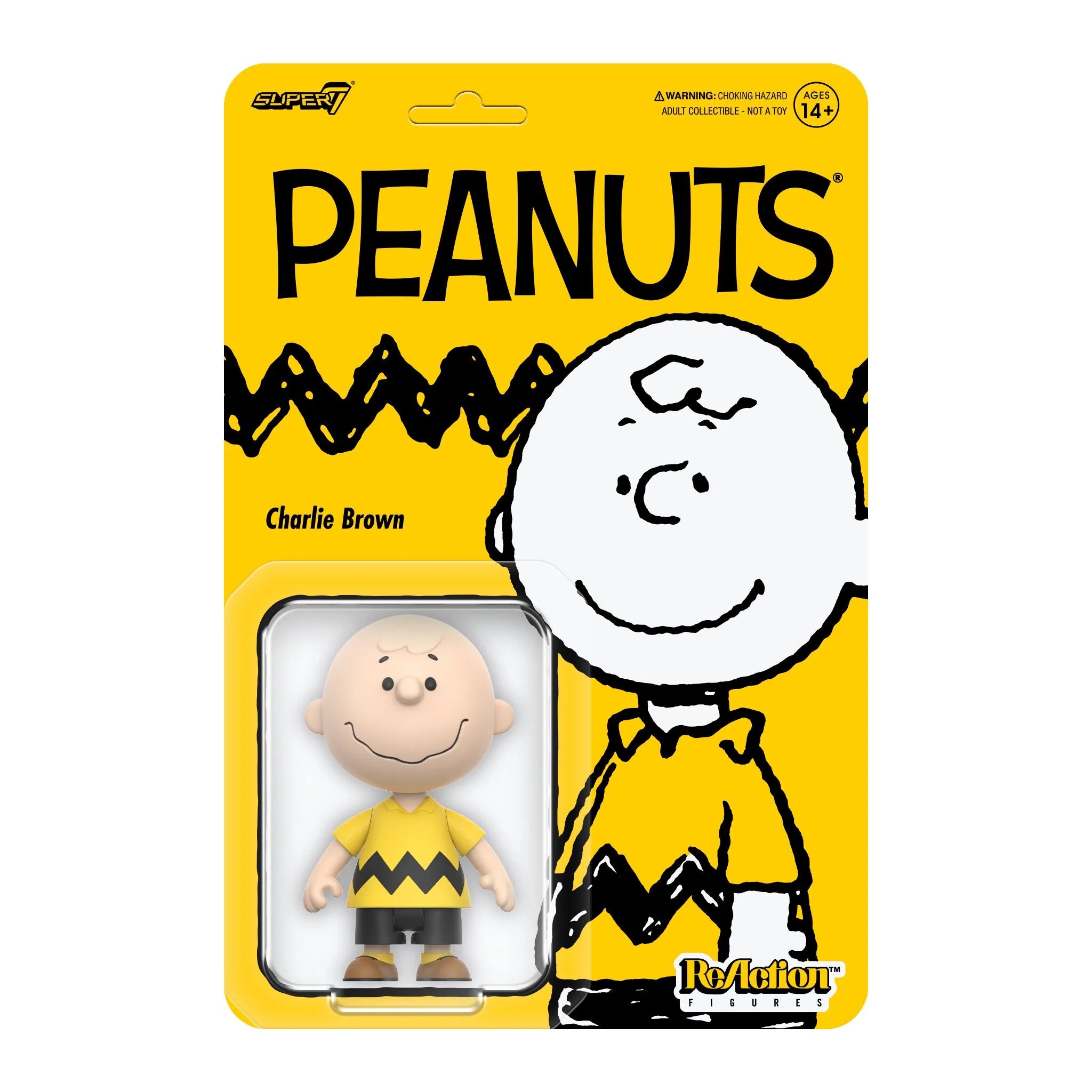 Super7 Peanuts ReAction Figure - Charlie – 3DRetro