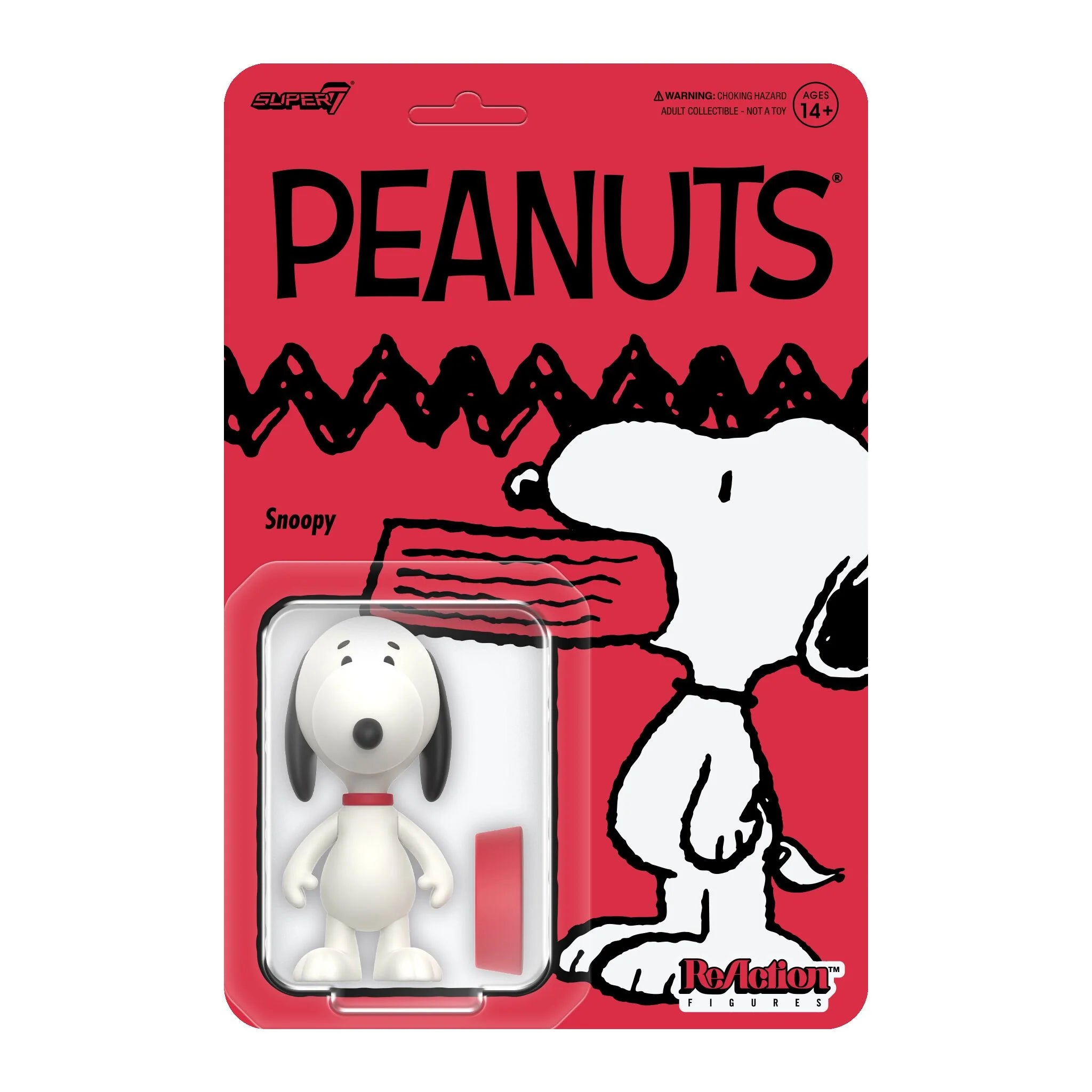 Super7 Peanuts ReAction Figure - Snoopy – 3DRetro