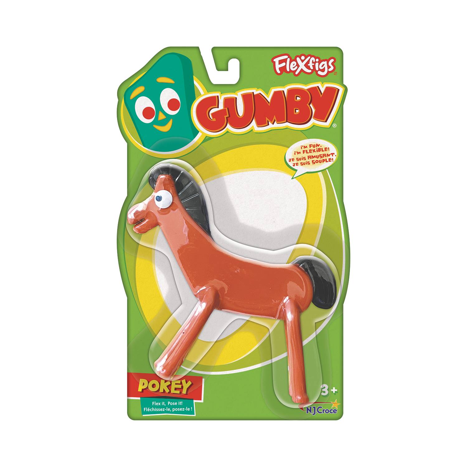 FlexFigs Gumby - Pokey – 3DRetro