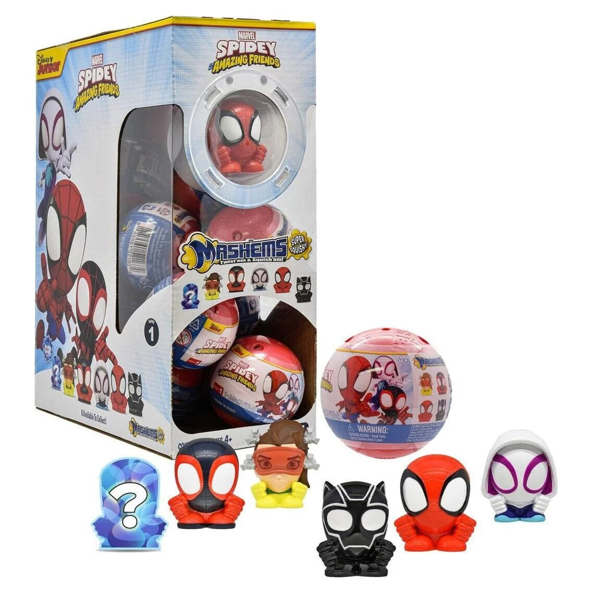 Spidey and his Amazing Friends Mashems Squishy Mini Blind Capsule – 3DRetro