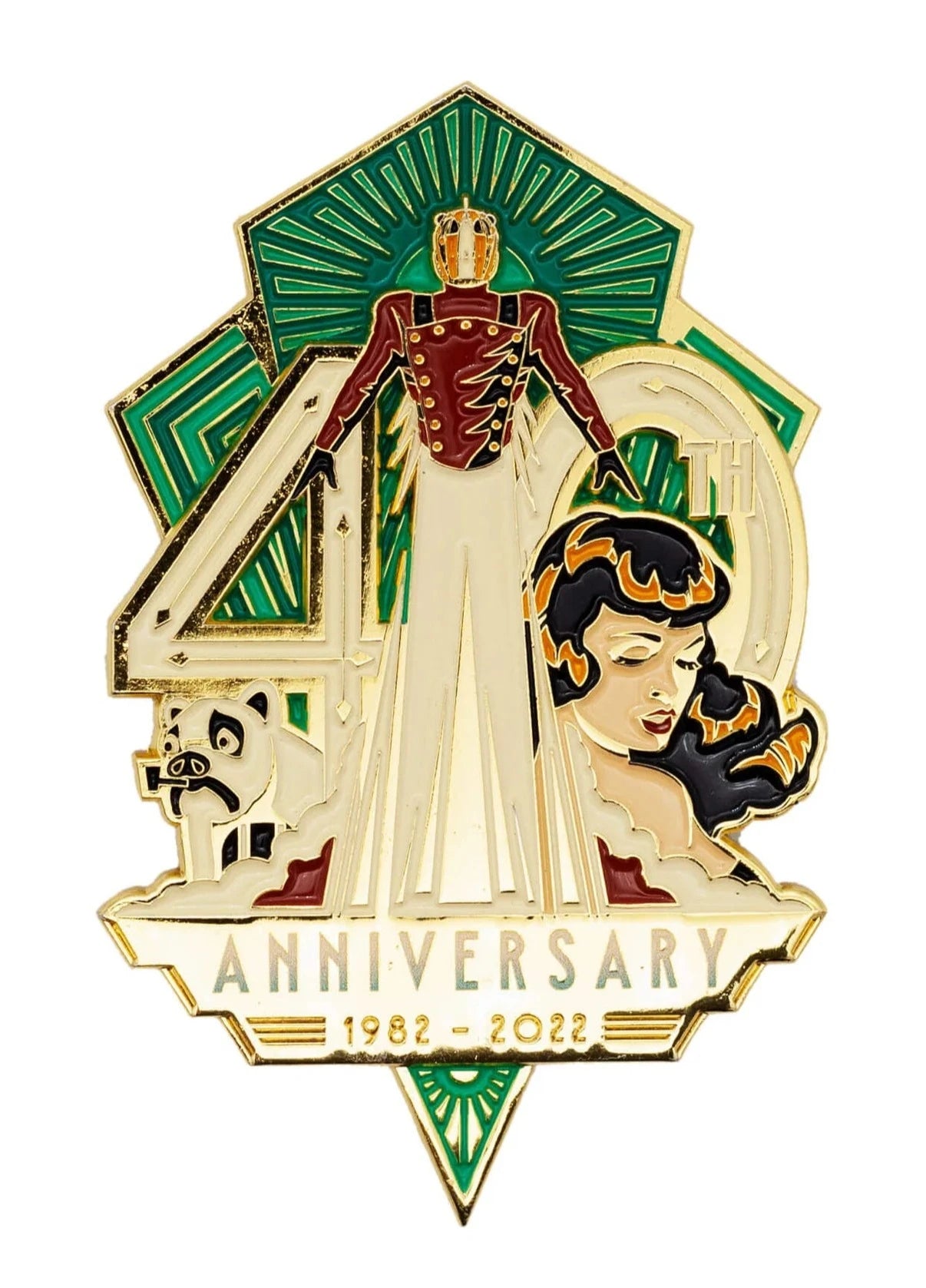 The Rocketeer 40th Anniversary Enamel Pin – 3DRetro