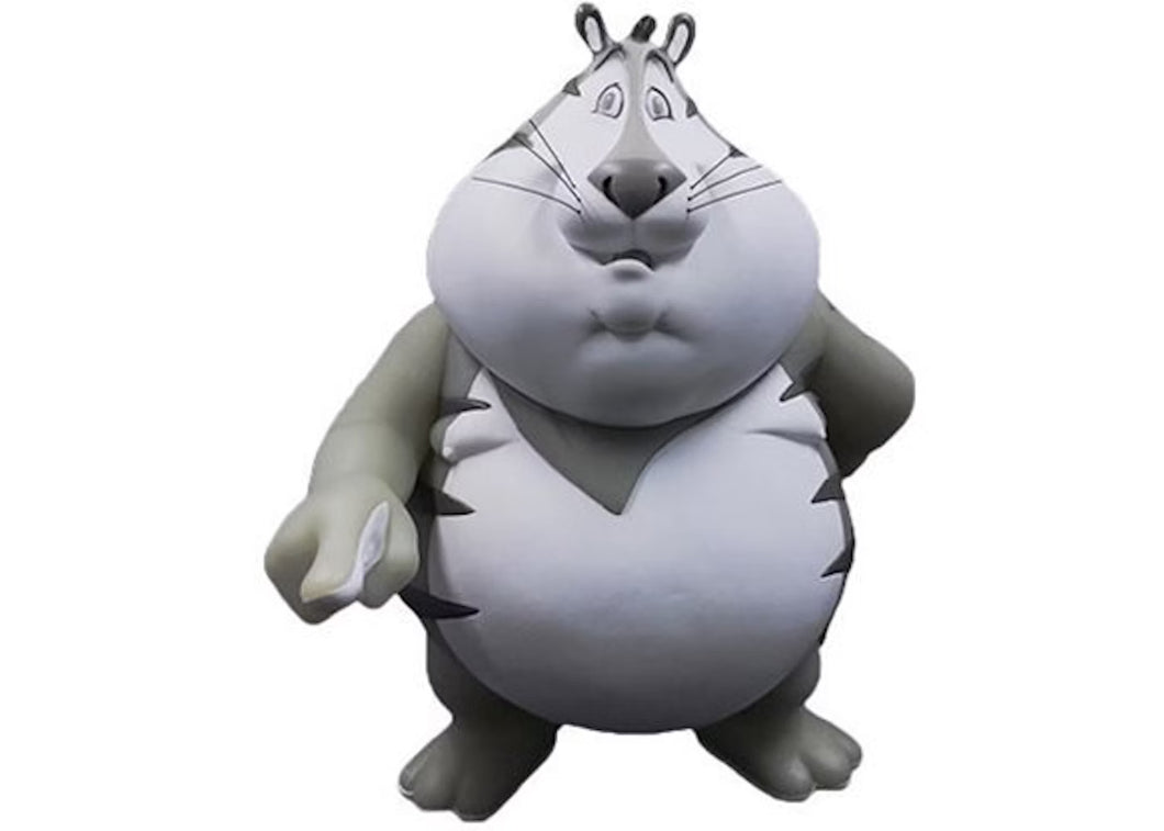 Ron English Cereal Killers Series - Fat Tony (Black & White) – 3DRetro